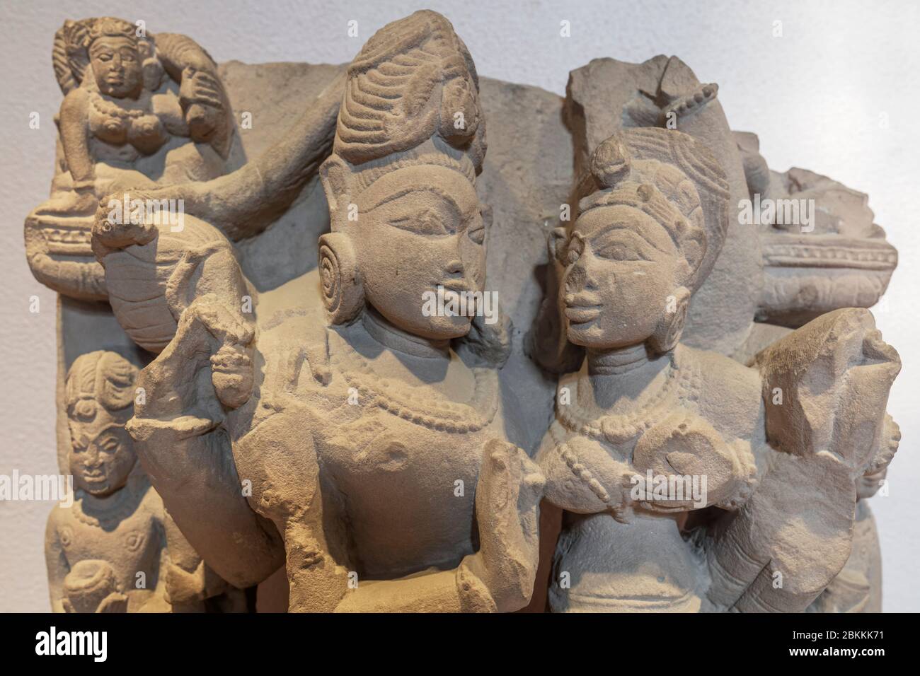 Shiva, Uma Maheshwar, Medieval sculpture, Museum, Mathura, Uttar ...