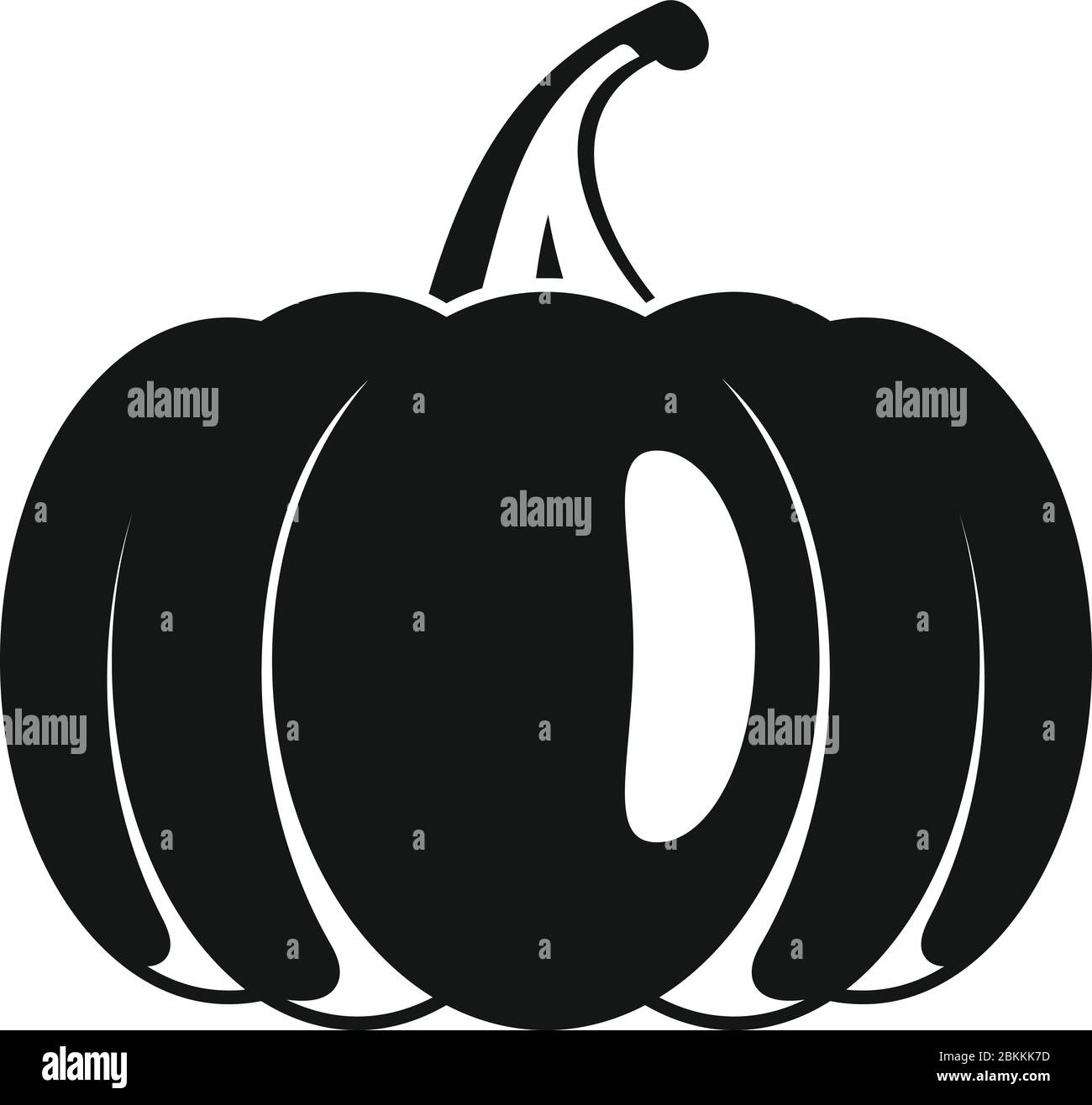 Holiday pumpkin icon. Simple illustration of holiday pumpkin vector ...