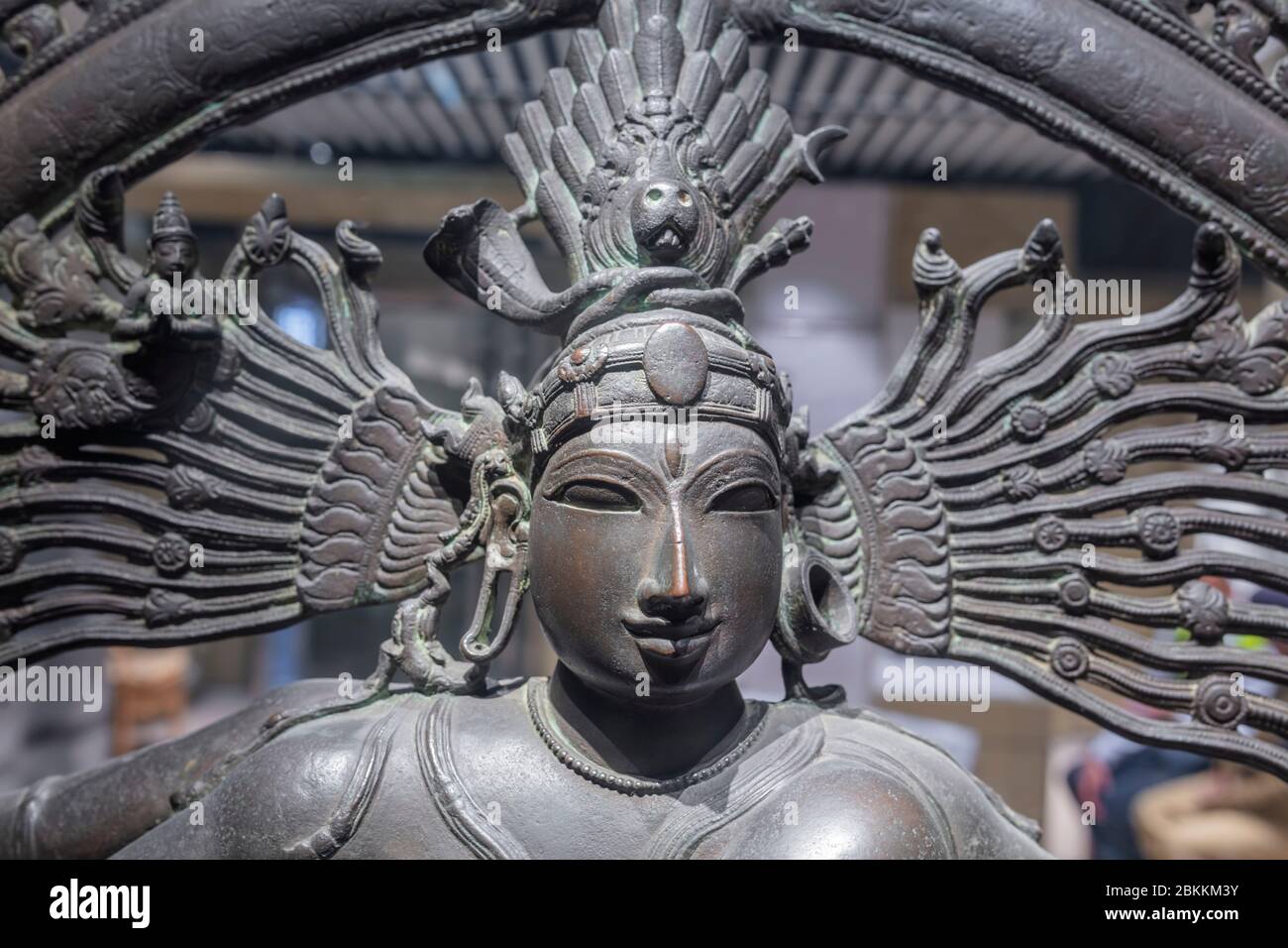 Shiva Nataraja, bronze, 12 century sculpture, Museum, Delhi, India ...