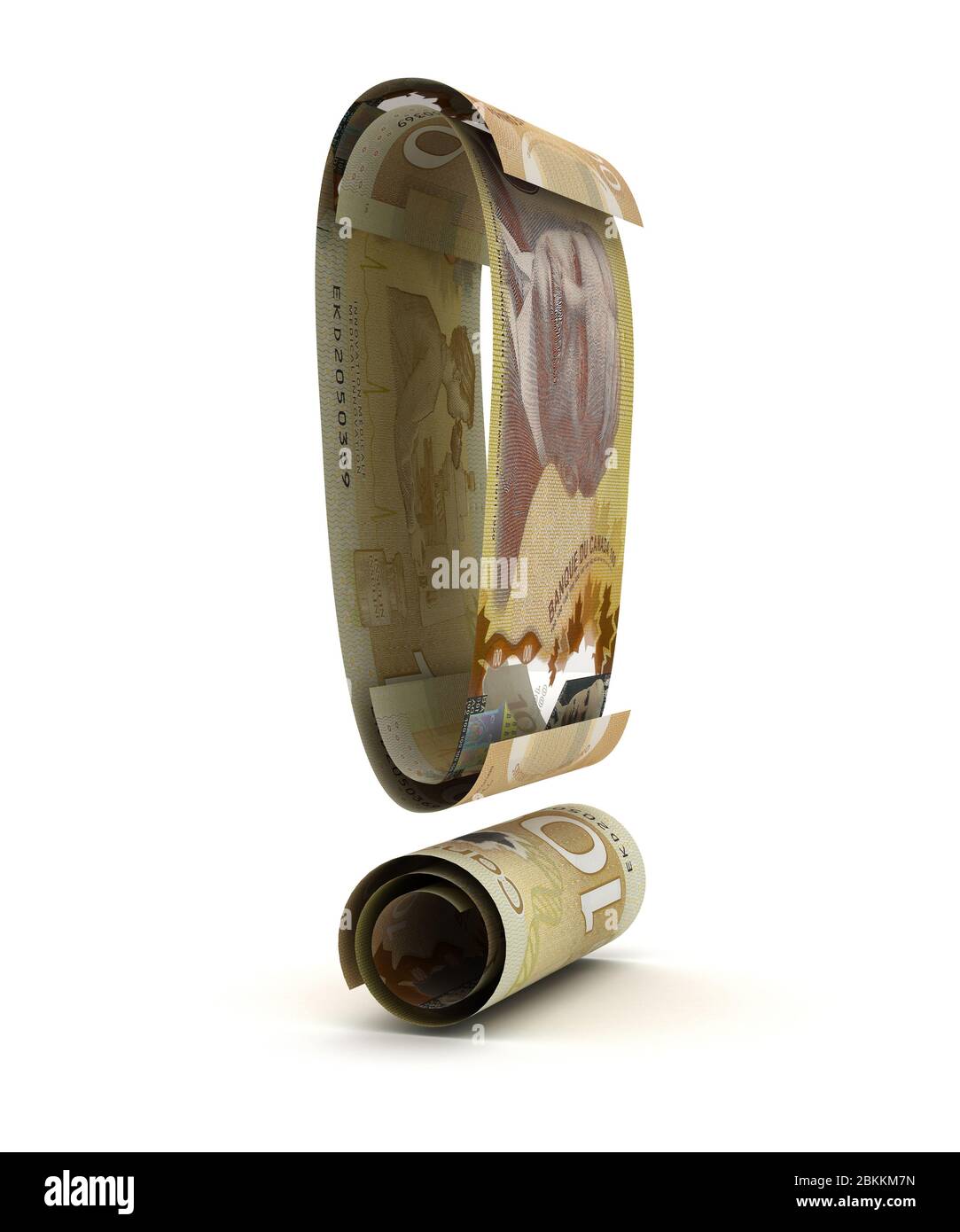 Canadian dollar note hi-res stock photography and images - Alamy