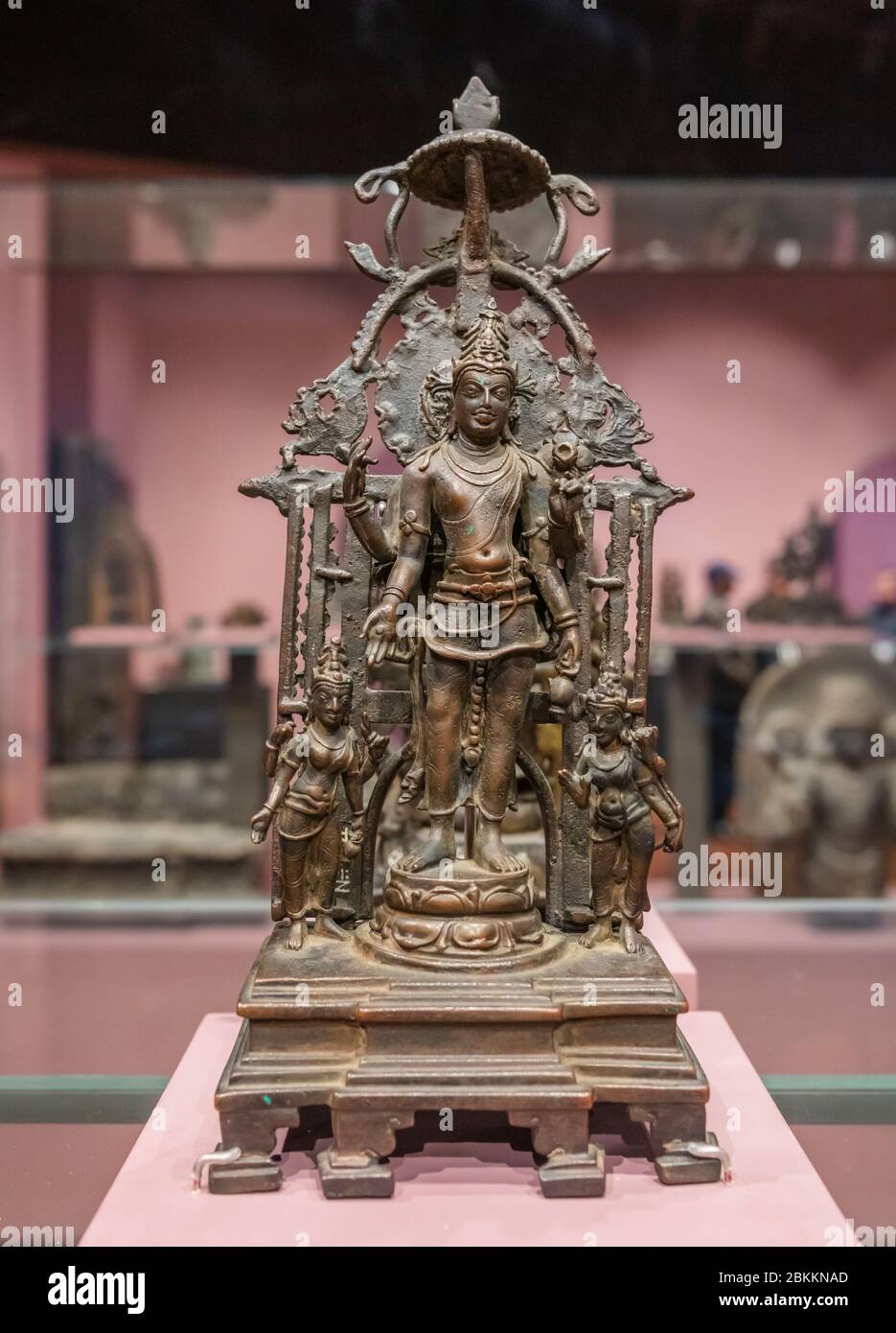 Buddhist sculpture, Bihar Museum, Patna, Bihar, India Stock Photo - Alamy