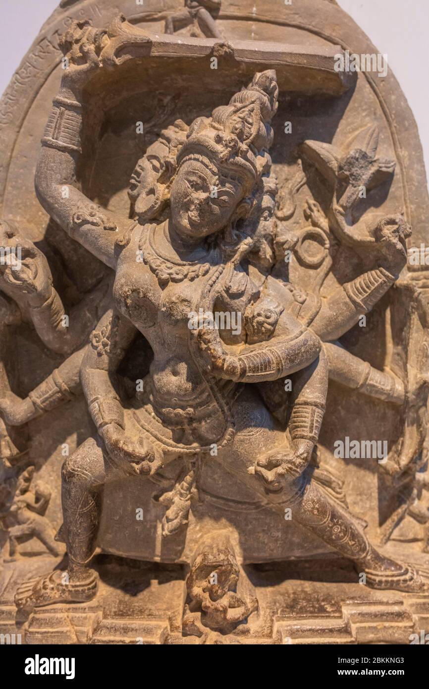 Marichi, 10th century sculpture, Nalanda, Bihar, India Stock Photo - Alamy
