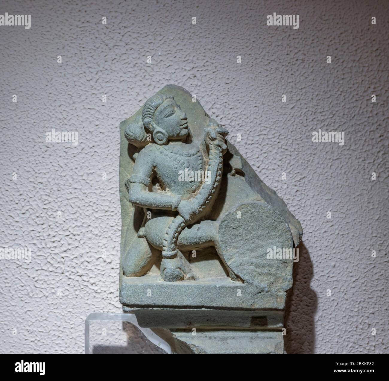 Celestial figure, 6th century sculpture, Sarnath Museum, Sarnath, Uttar ...