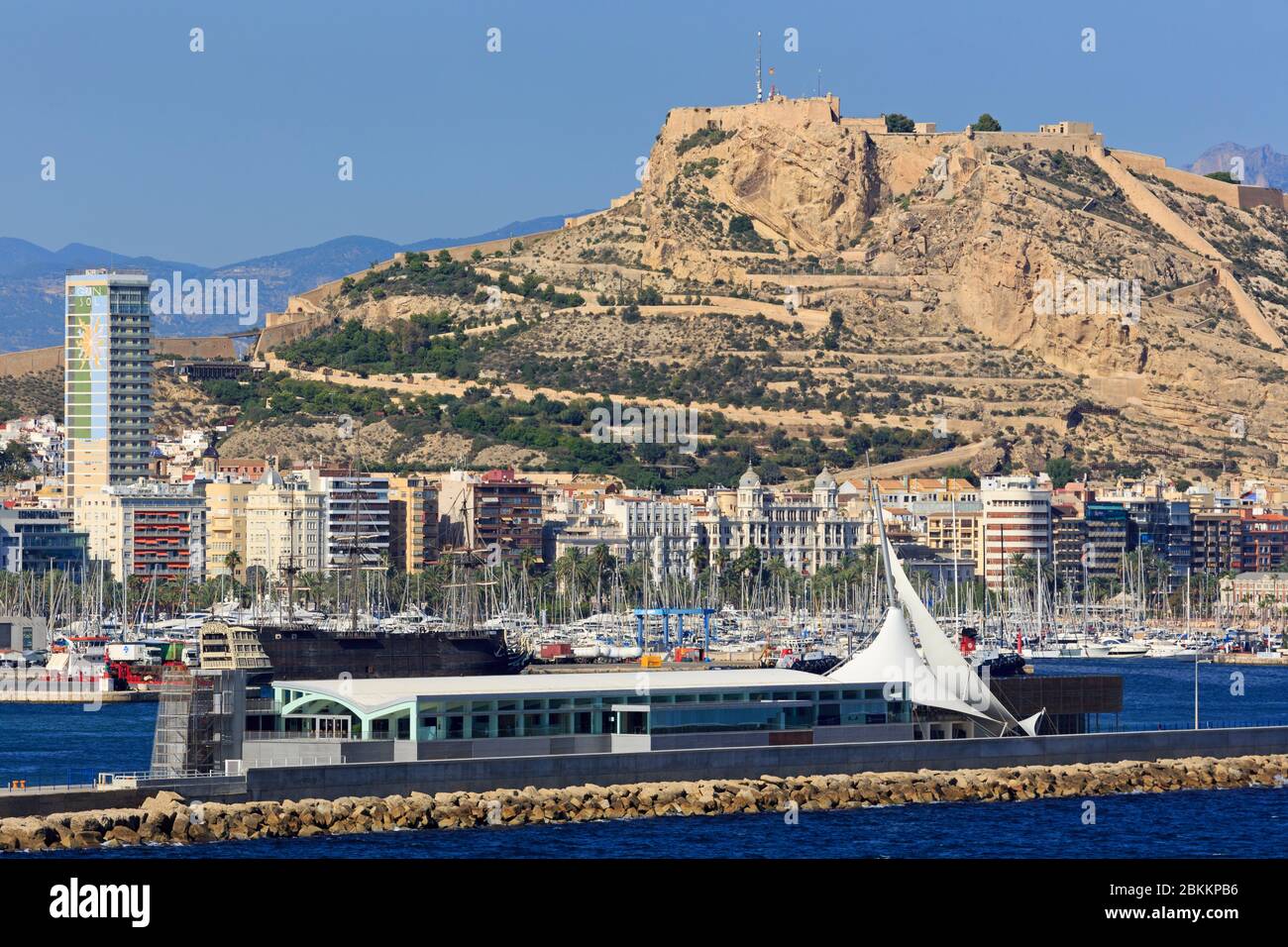 Cruise Ship Terminal, Alicante City, Spain, Europe Stock Photo - Alamy