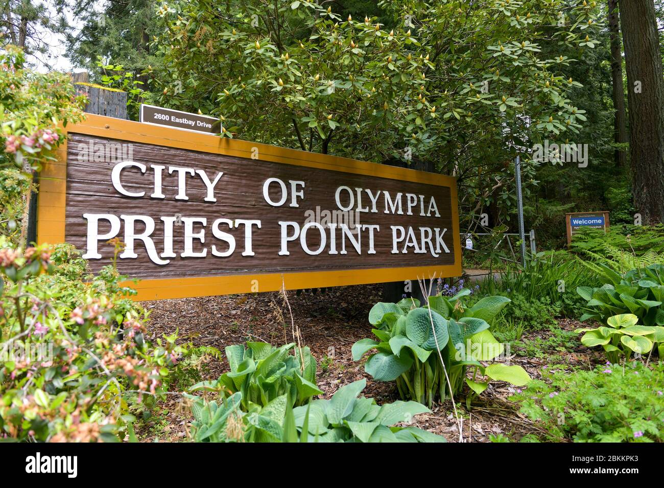 Olympia WA, USA. 04th May, 2020. City of Olympia Priest Point Park to ...