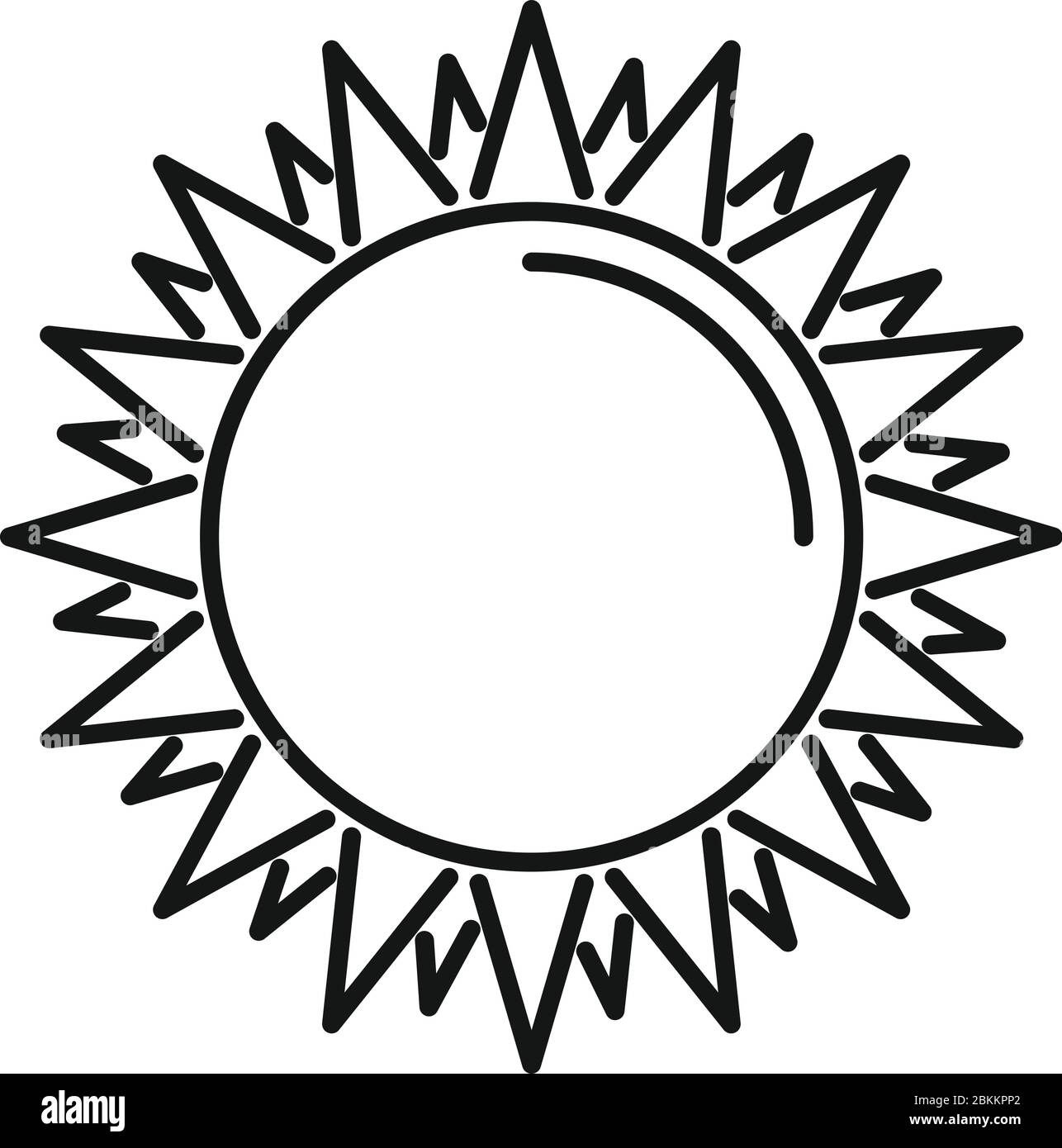 Summer Sun Vector
