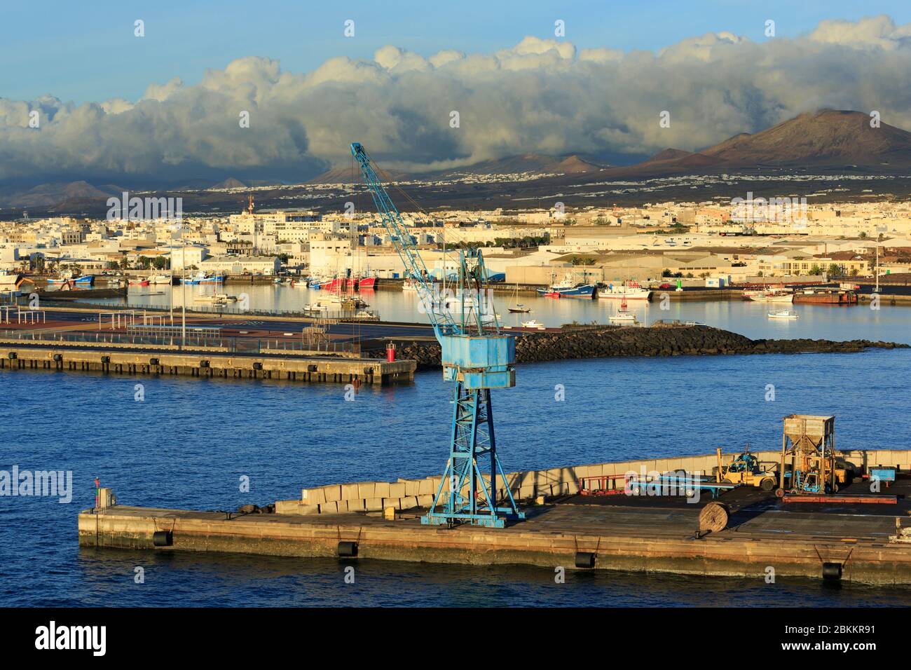 Port of Marmoles in Arrecife,Lanzarote Island,Canary Islands,Spain ...