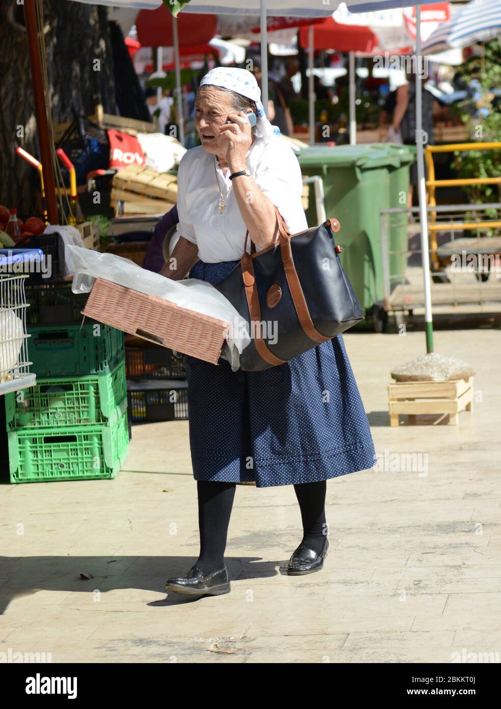 A Croat woman dressed in traditional clothing Stock Photo - Alamy