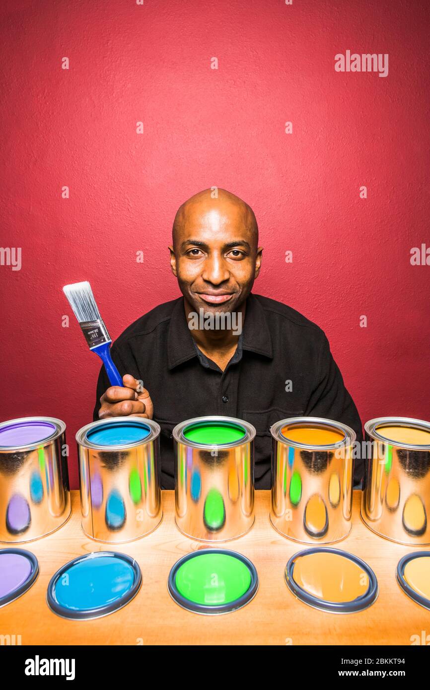 Choices. Choosing the right colors. Decisions Stock Photo - Alamy