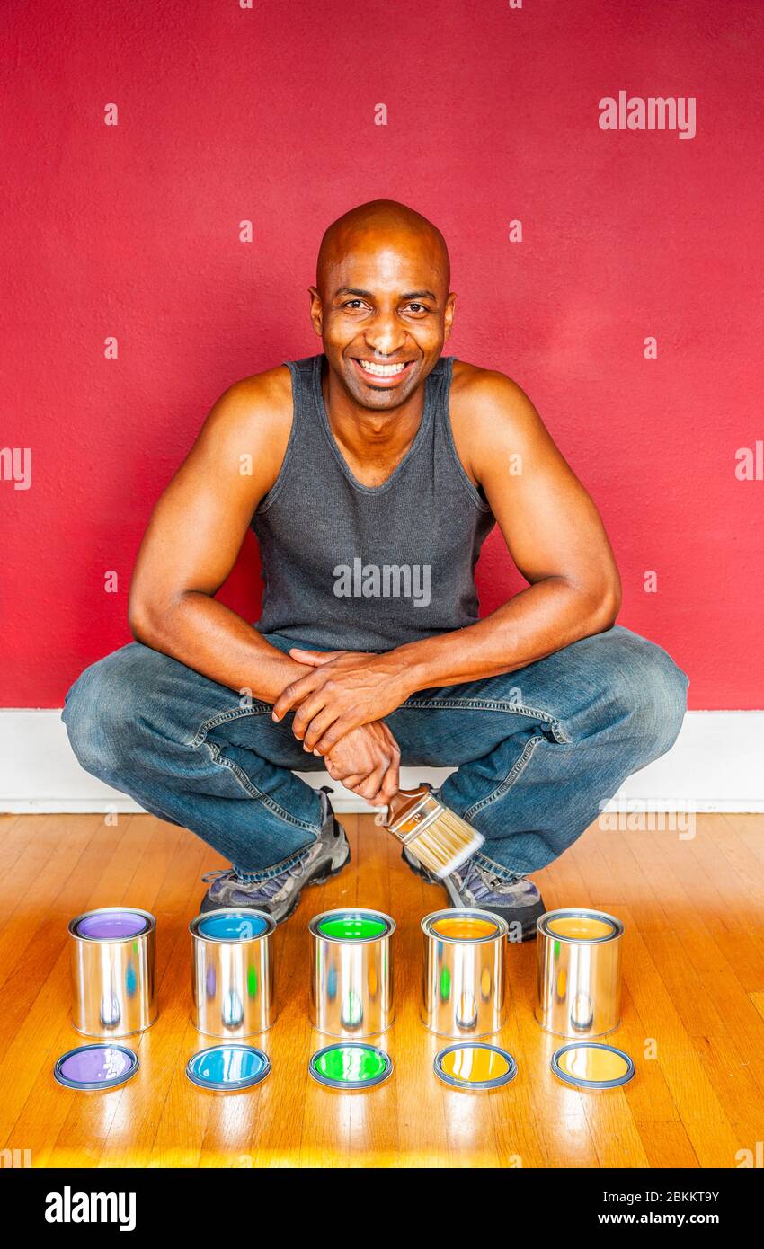 Choices. Choosing the right colors. Decisions Stock Photo - Alamy