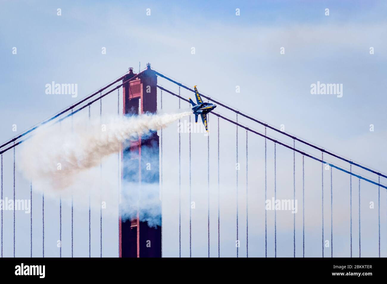 Oct 12, 2019 San Francisco / CA / USA - US Navy Blue Angels in F-18 ...
