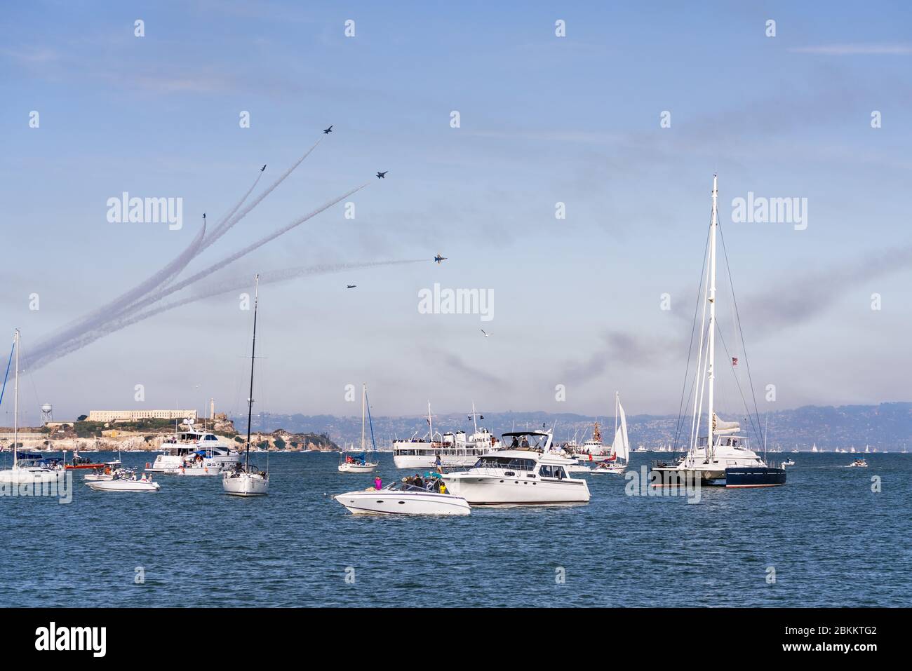 Blue angels from boat hi-res stock photography and images - Alamy