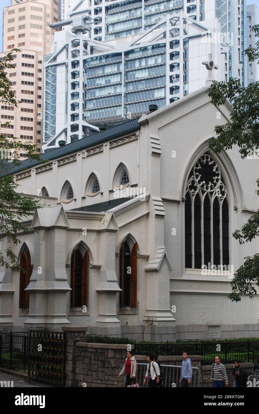Colonial Architecture Gothic Revival HSBC Tower Building St. Johns ...