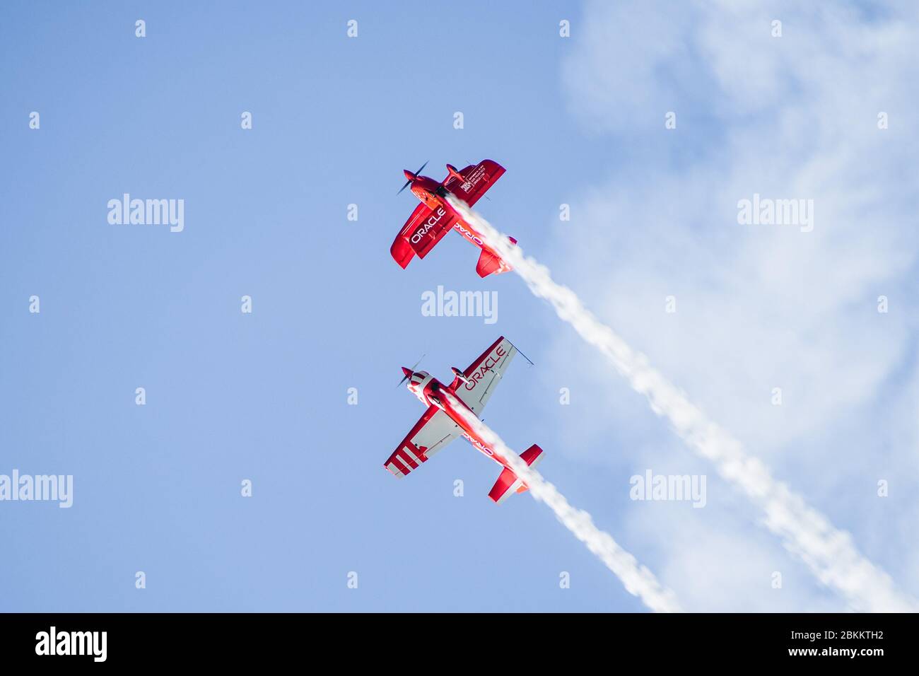 Oct 12, 2019 San Francisco / CA / USA - Team Oracle performing at the ...