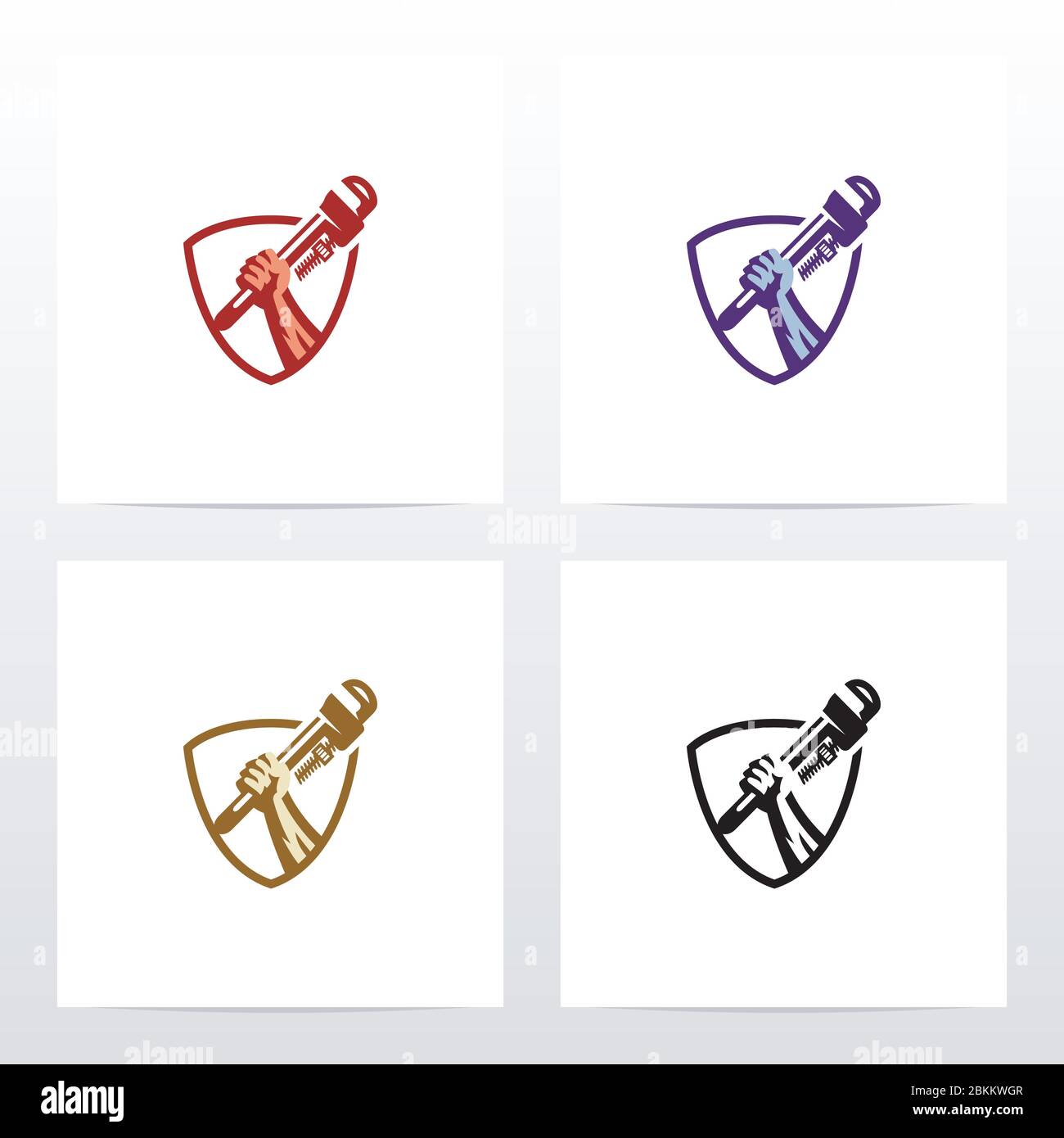 Monkey hold hand Stock Vector Images - Alamy