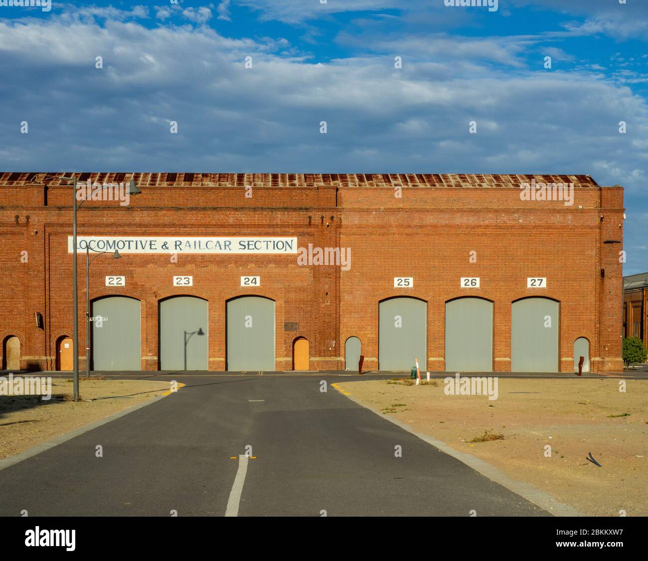 Locomotive and Railcar section at former Midland Railway Workshops ...