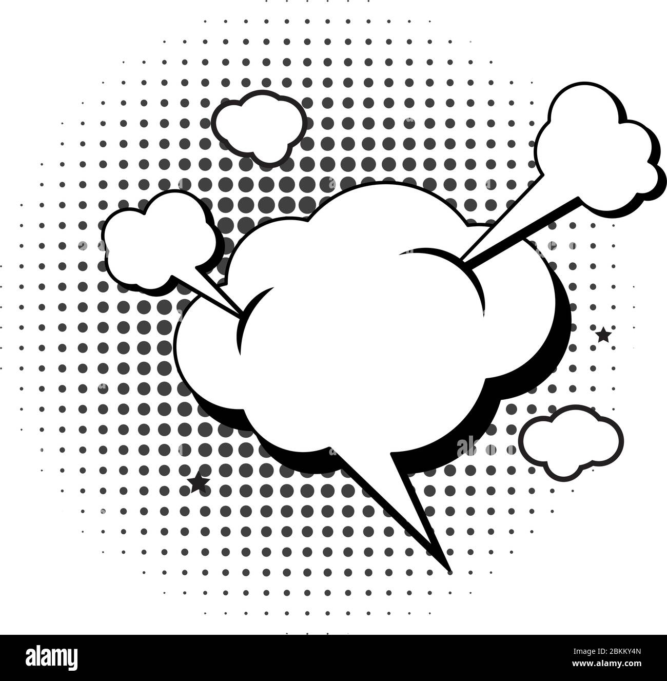 Comic Book Design Element Vector Illustration Stock Vector Image & Art ...