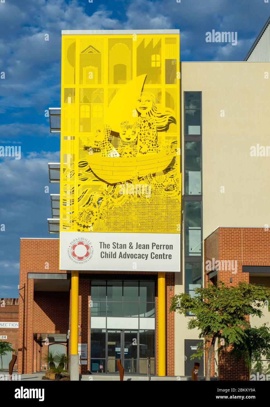 The Stan & Jean Perron Child Advocacy Centre featuring art by Paula ...