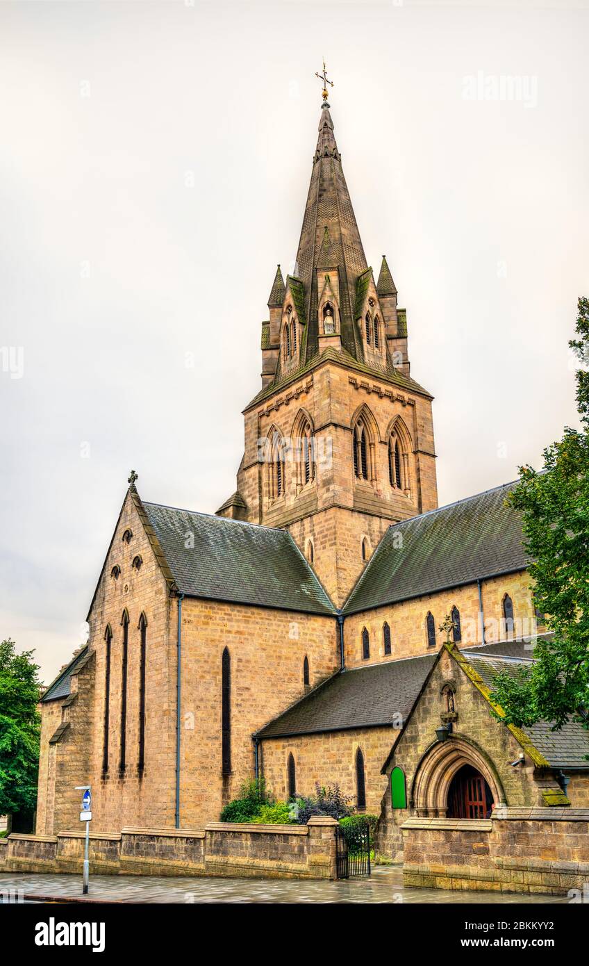 Nottingham Cathedral in England Stock Photo - Alamy