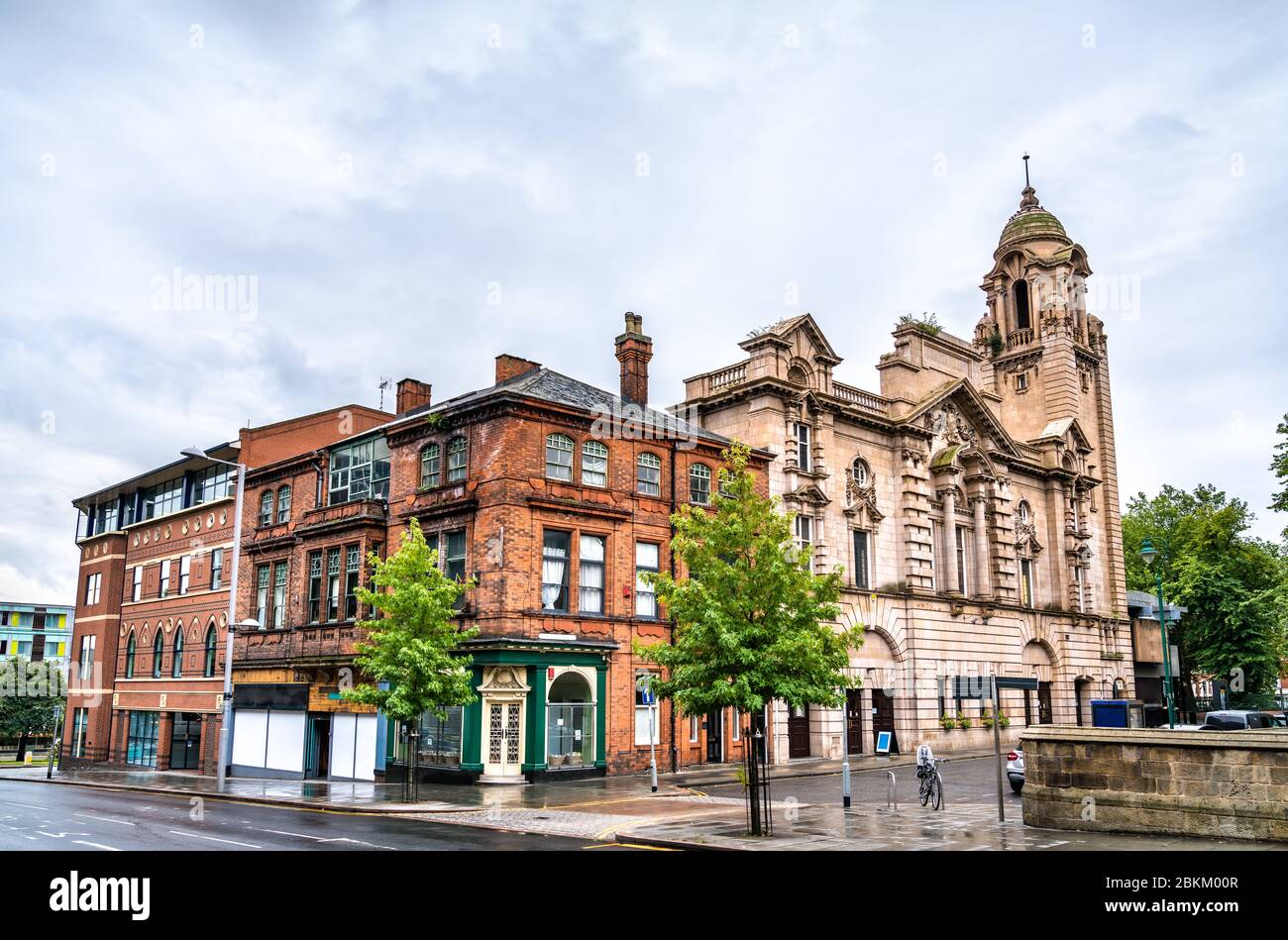The Albert Hall, a historic building in Nottingham, East Midlands, UK ...