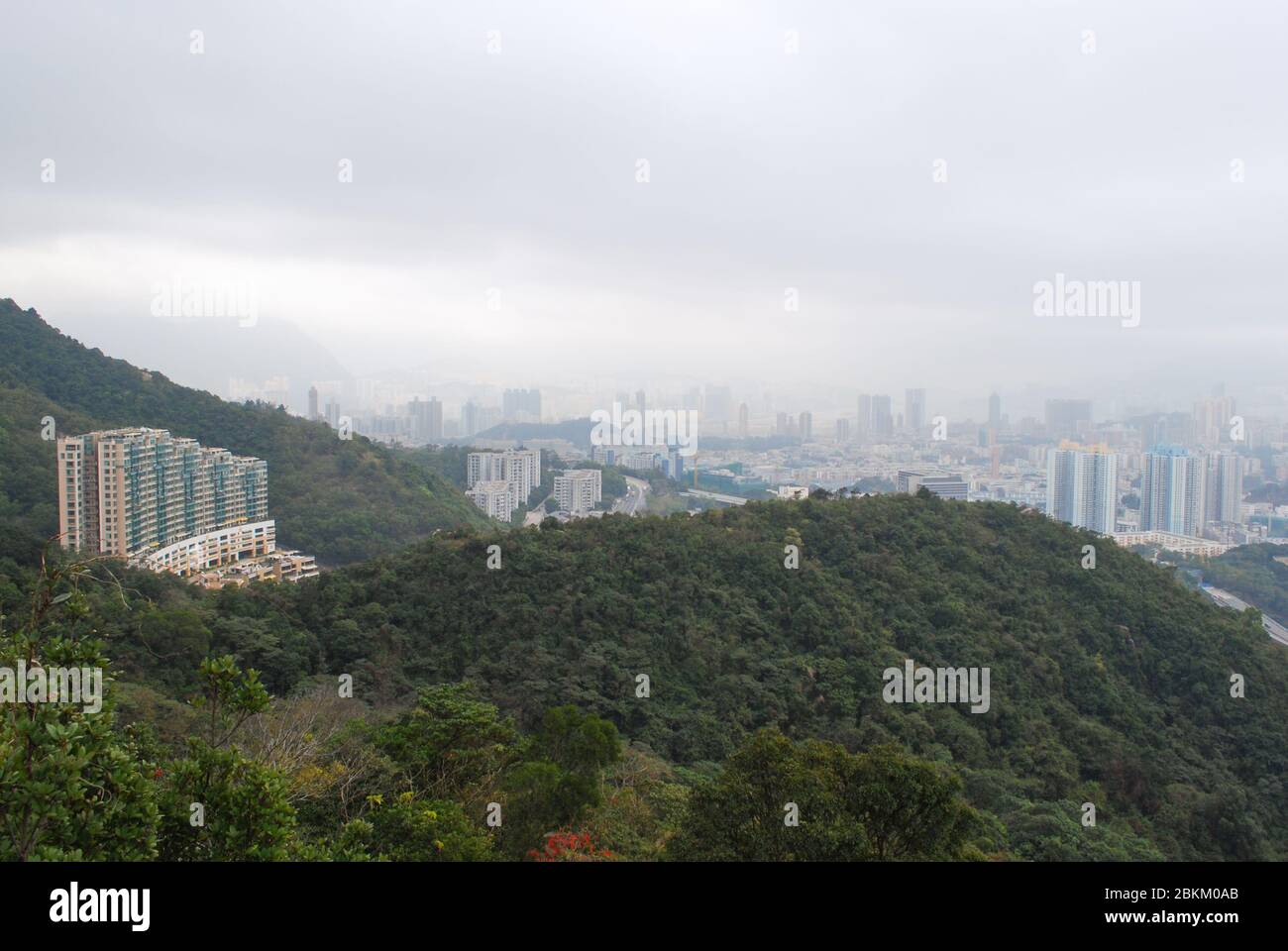 Urban Sprawl Highrise Apartment Blocks Mansion Blocks Apartments High-Density Concrete New ...