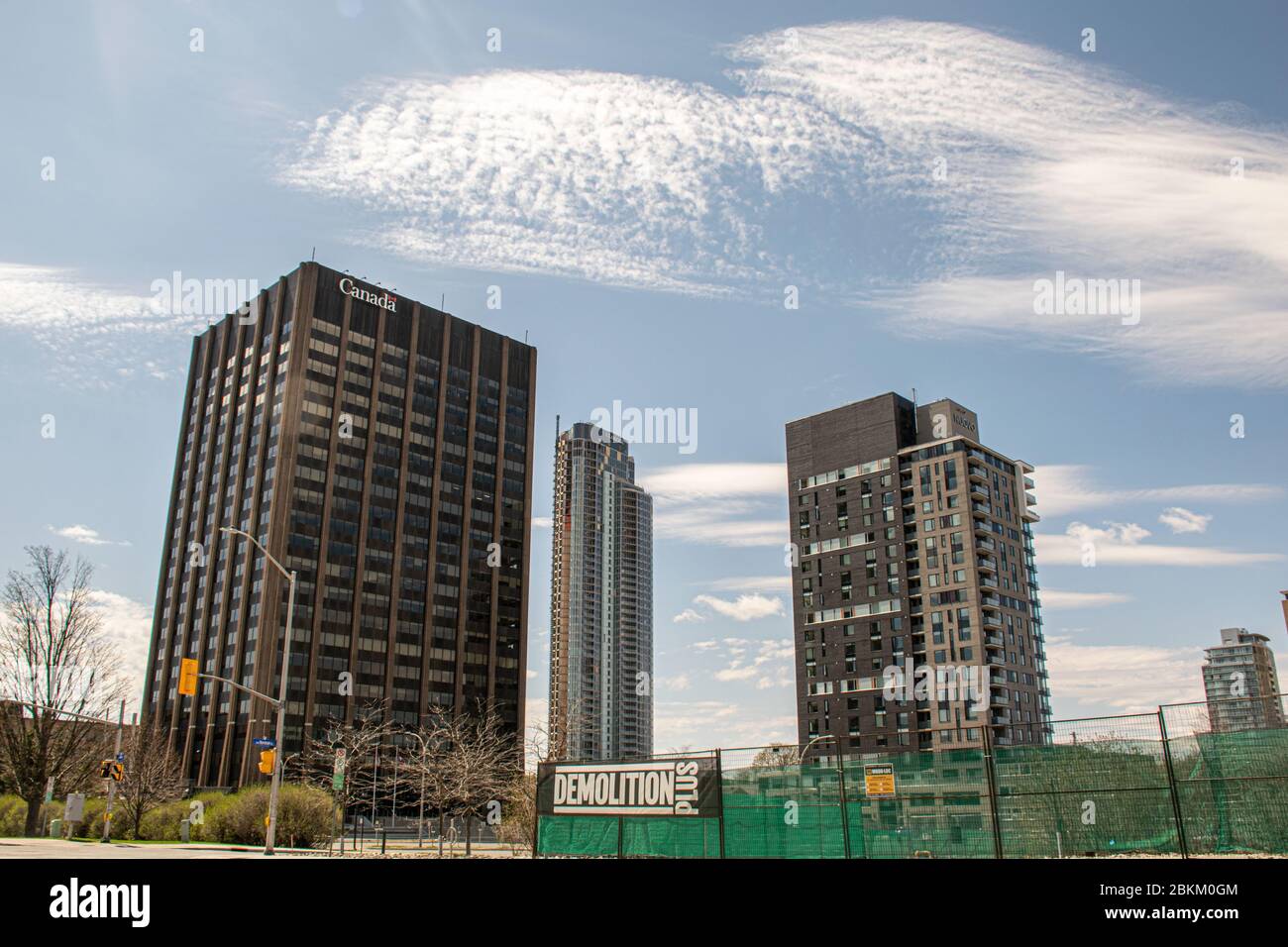 tall buildings in urban core Stock Photo - Alamy