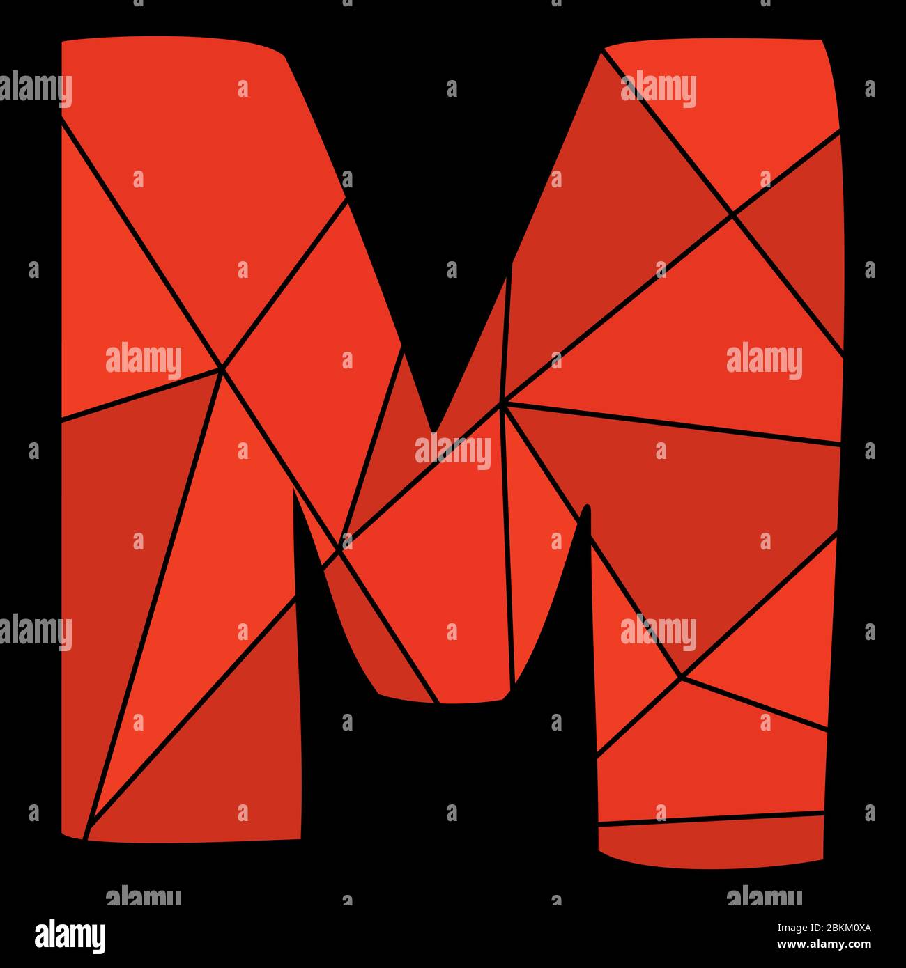 Letter m drawing hi-res stock photography and images - Alamy