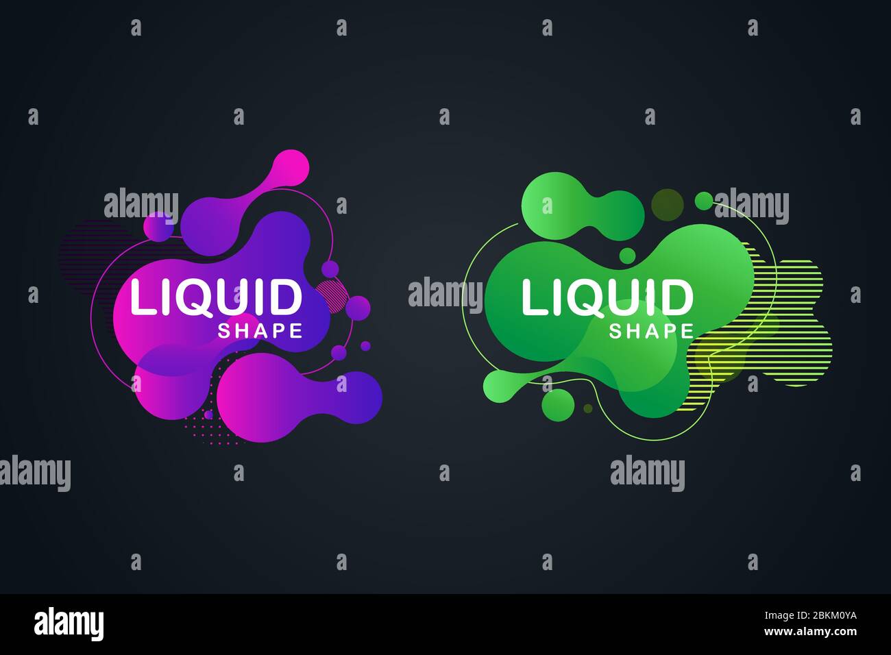 Abstract liquid shape Fluid design Vector illustration Stock Vector ...