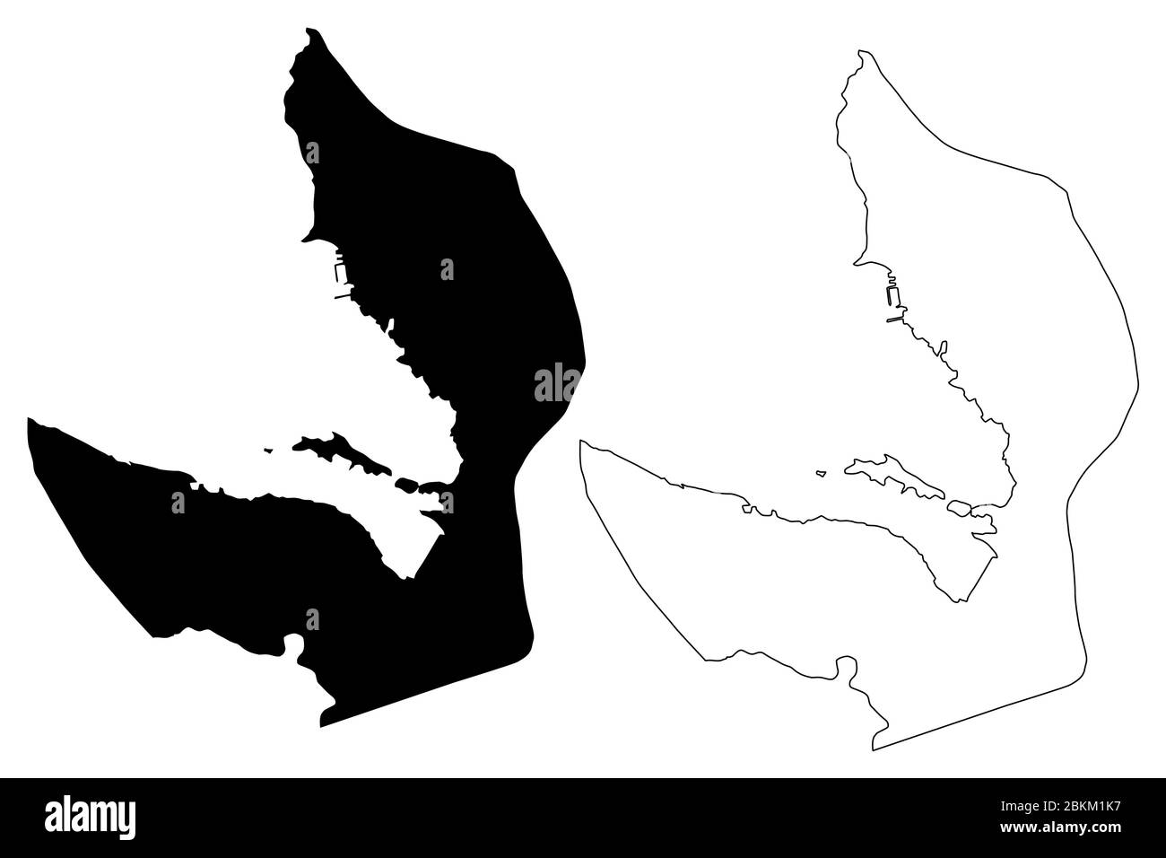 Tivat Municipality (Montenegro, Municipalities of Montenegro) map ...