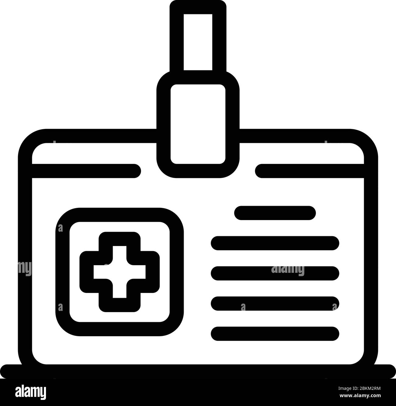 Medical doctor badge Black and White Stock Photos & Images - Alamy