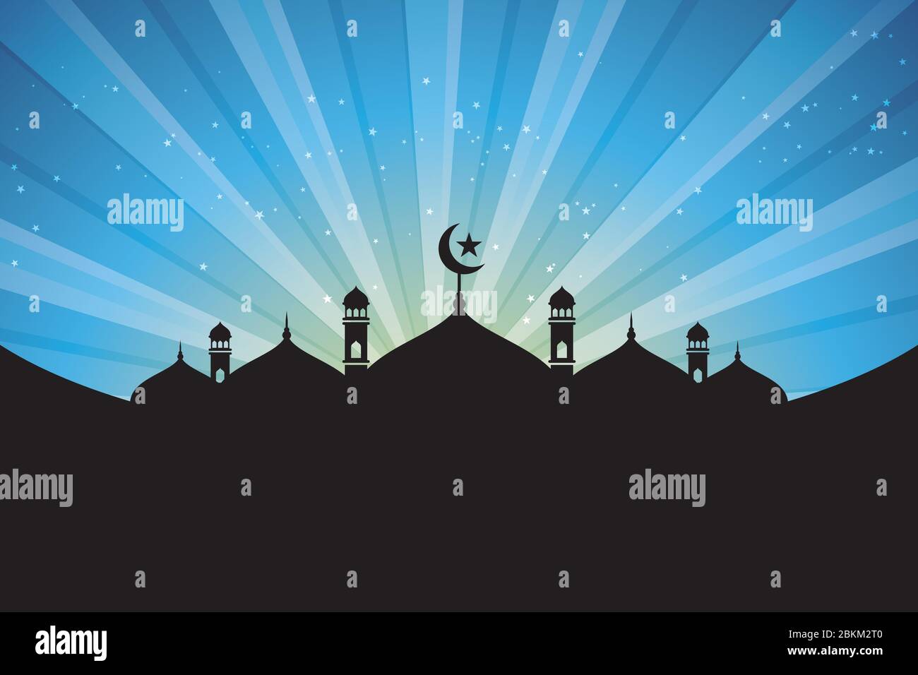 Moslem background vector Illustration design template Stock Vector ...