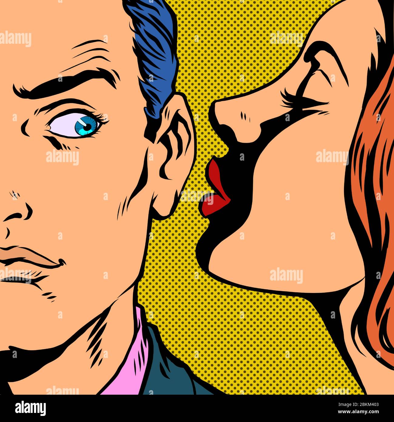 Have a secret Stock Vector Images - Alamy
