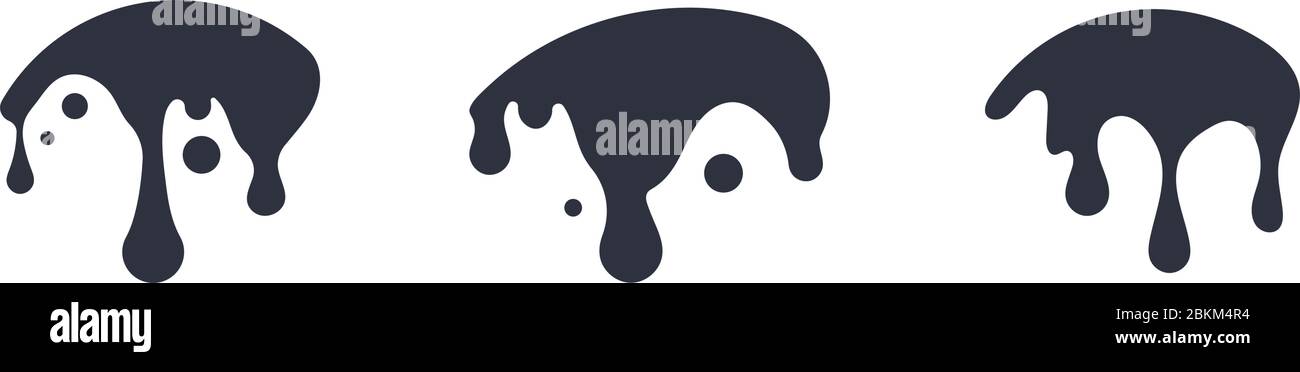 ink drop Vector icon design illustration template Stock Vector Image ...