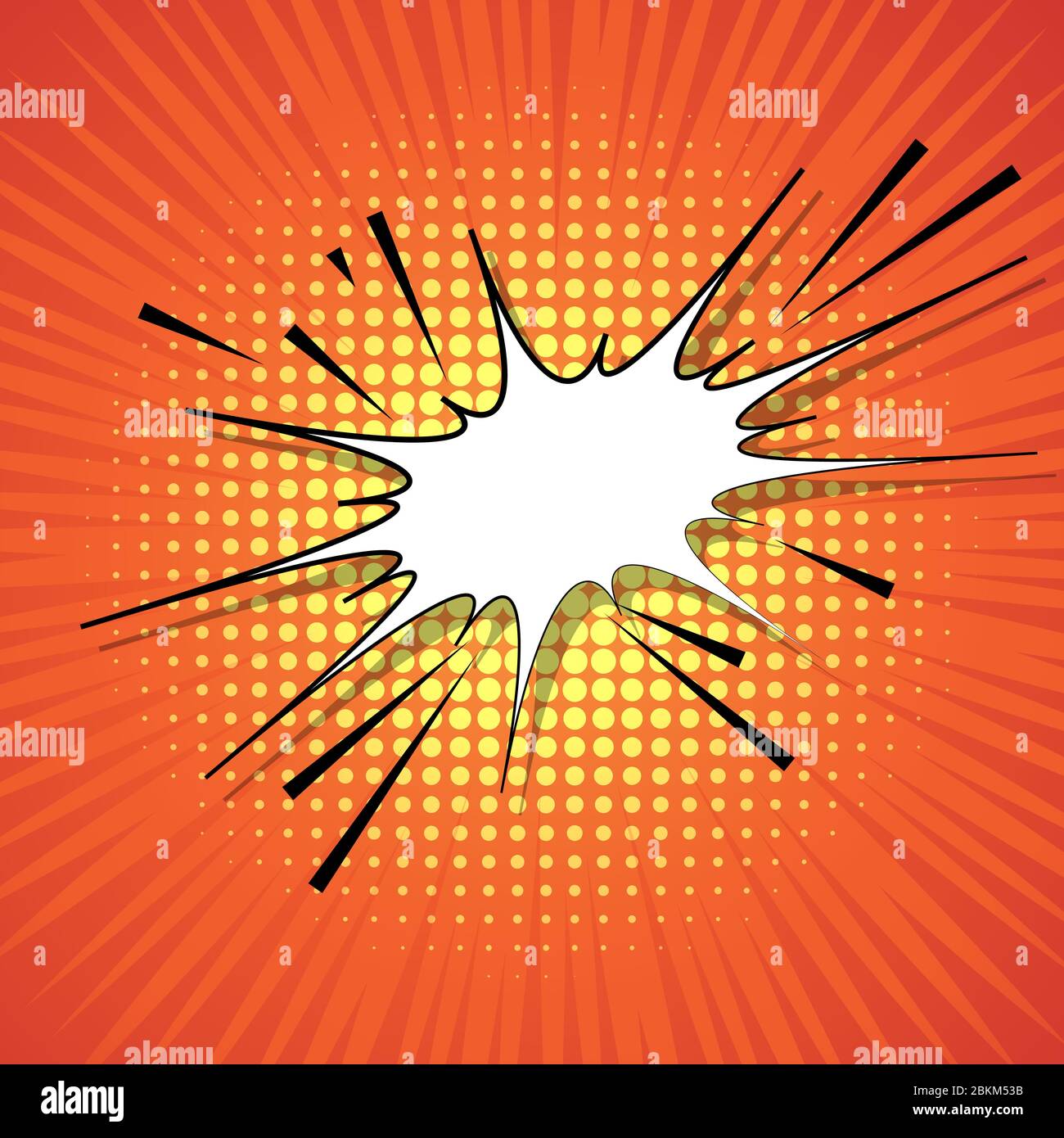 Comic Book Design Element Vector Illustration Stock Vector Image & Art ...