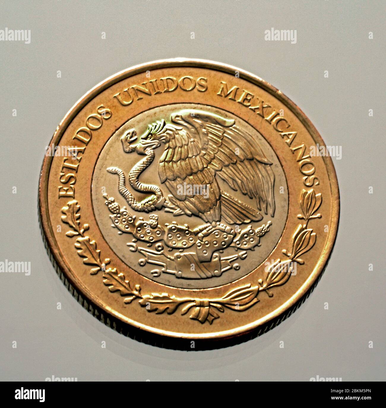 Mexican peso coin hi-res stock photography and images - Alamy