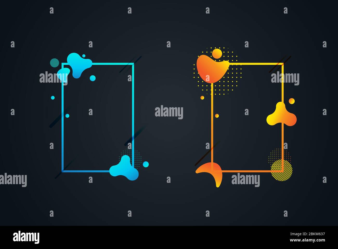 Abstract liquid shape Fluid design Vector illustration Stock Vector ...