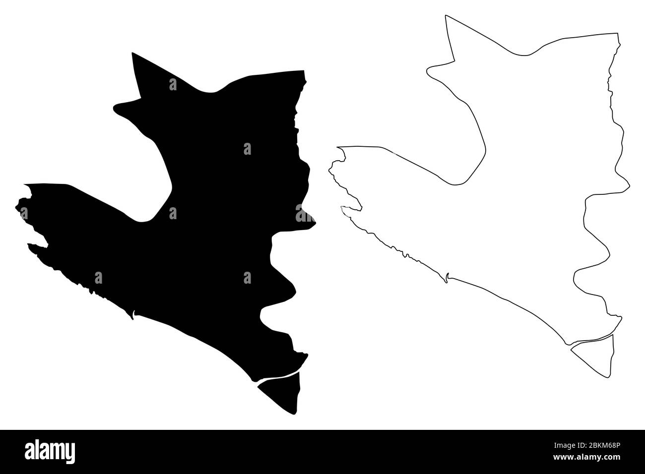Ulcinj Municipality (Montenegro, Municipalities of Montenegro) map ...