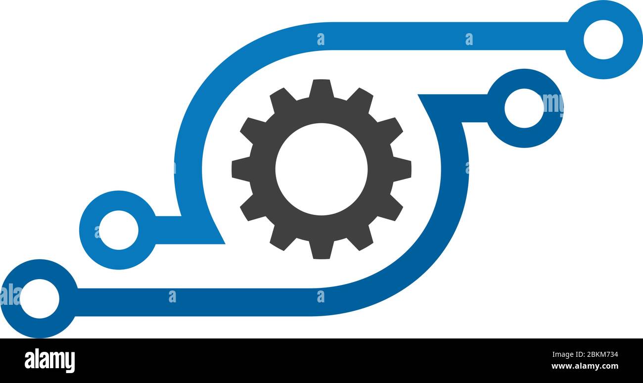 Gear Template vector icon illustration design Stock Vector Image & Art ...