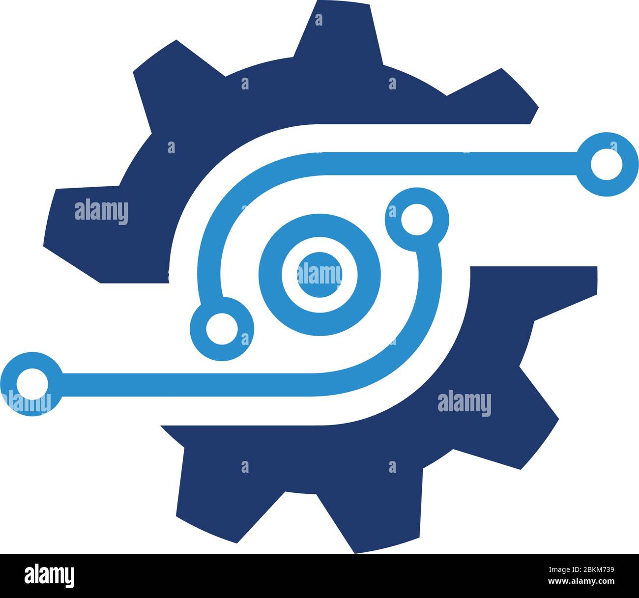 Gear Template vector icon illustration design Stock Vector Image & Art ...