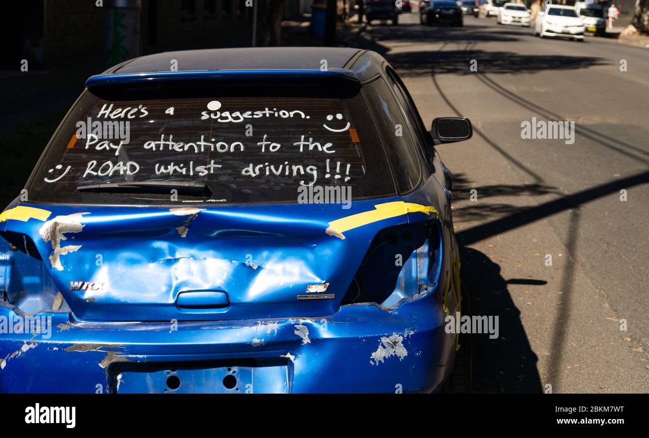 Funny car accident hi-res stock photography and images - Alamy