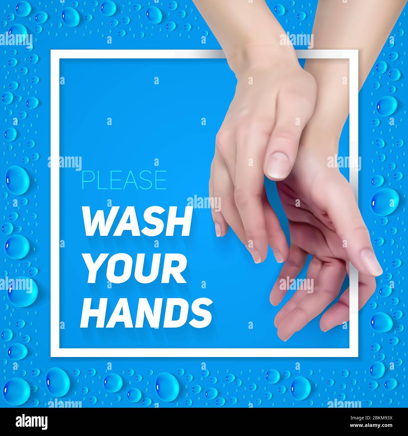 please wash your hands sign Stock Vector Image & Art - Alamy