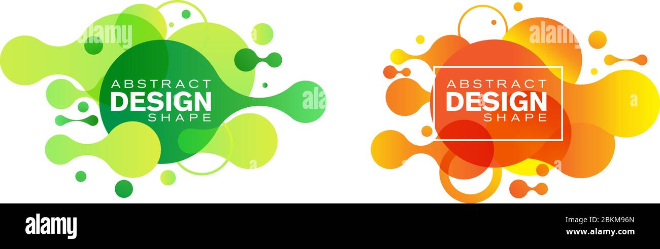 Abstract liquid shape Fluid design Vector illustration Stock Vector ...