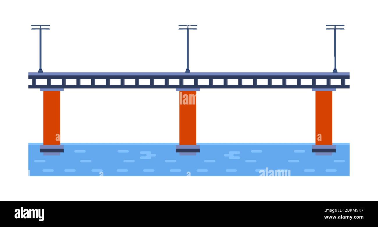 Bridge Under Construction Clipart