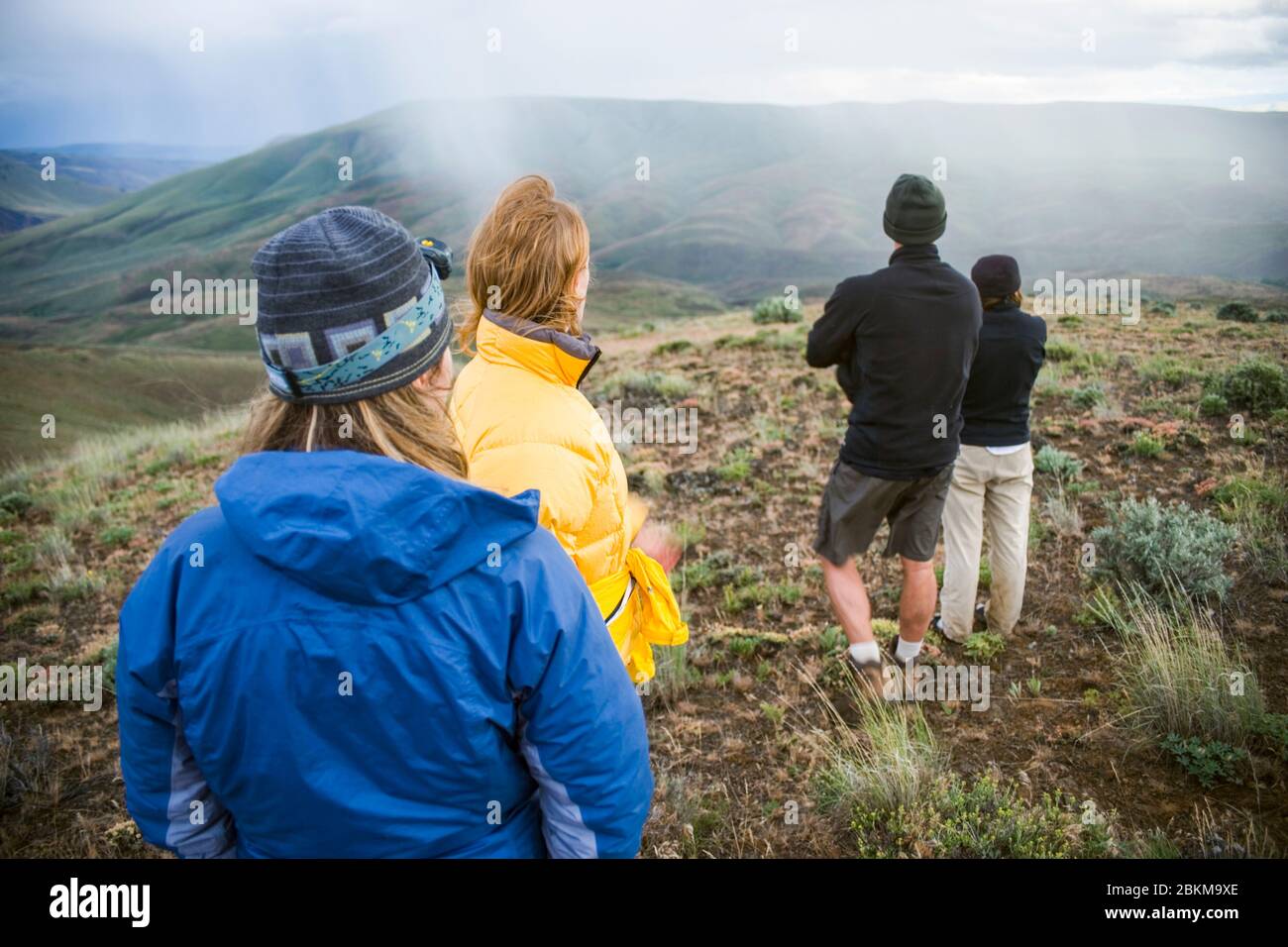 Ridges on a hillside hi-res stock photography and images - Alamy