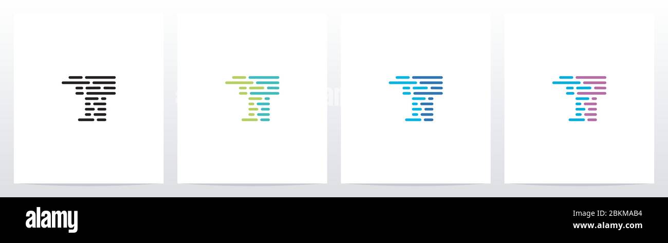 Letter t express logo hi-res stock photography and images - Alamy