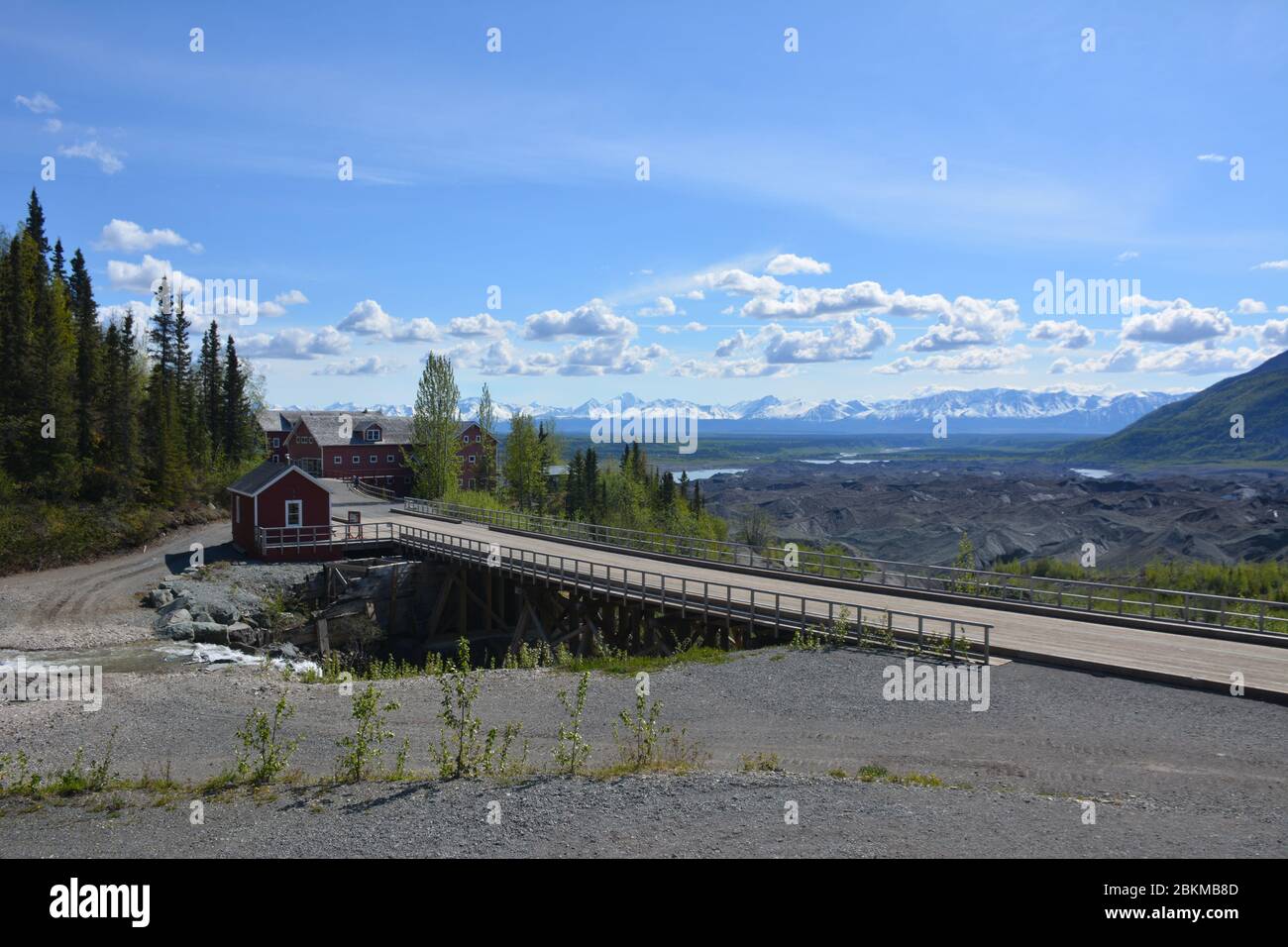 A guided tour of Kennecott Mines National Historic Landmark in Wrangell ...