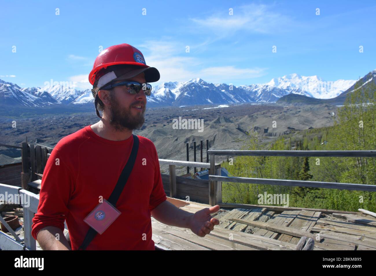 A guided tour of Kennecott Mines National Historic Landmark in Wrangell ...