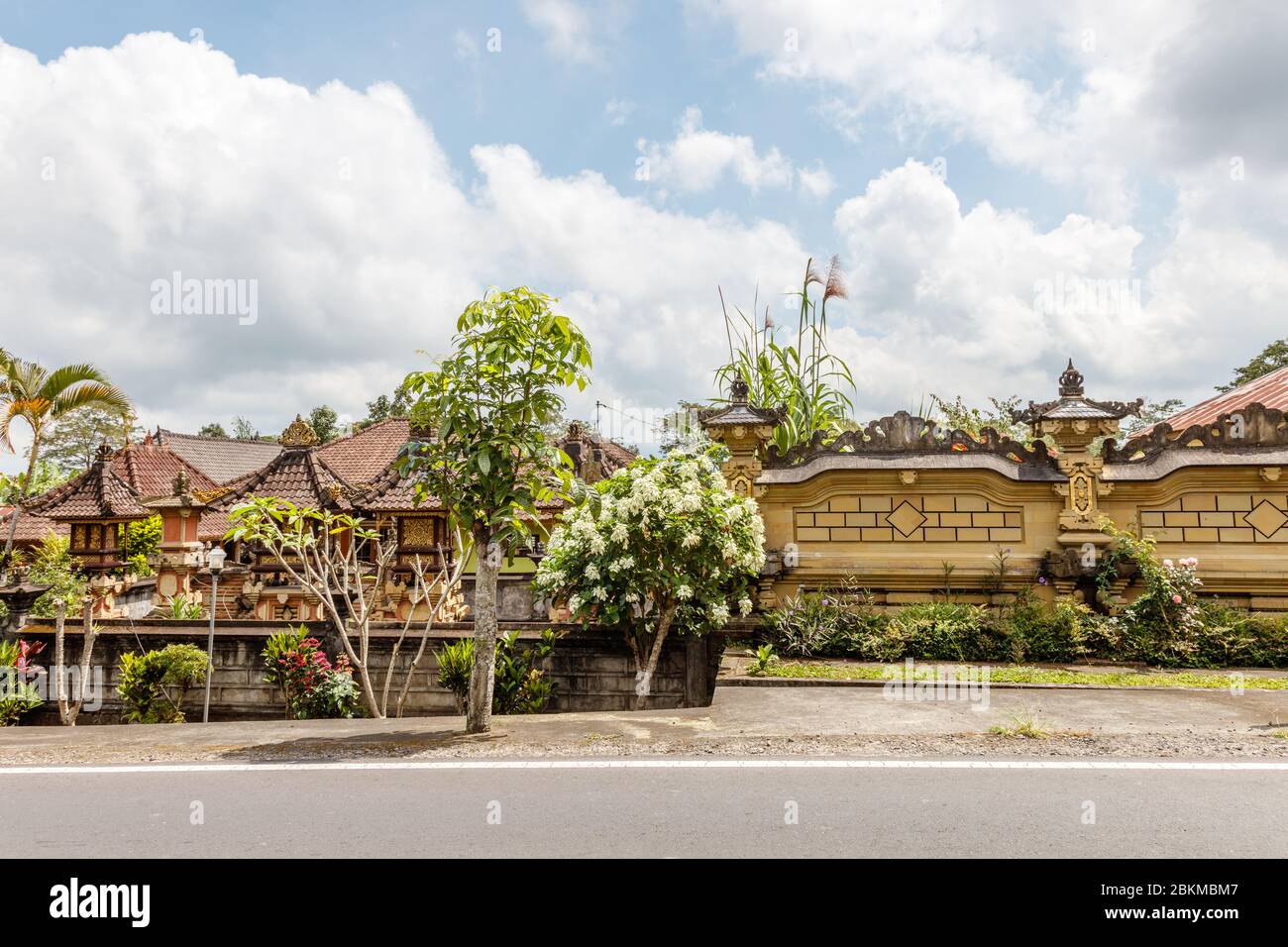 Streets of Desa Katung in Kintamani, Bangli, Bali, Indonesia ...