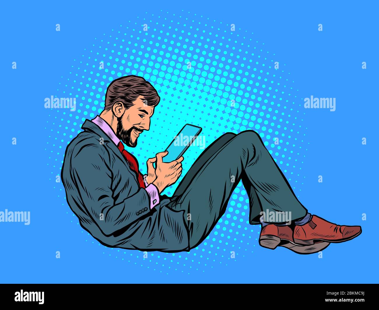 Holding electronic Stock Vector Images - Alamy