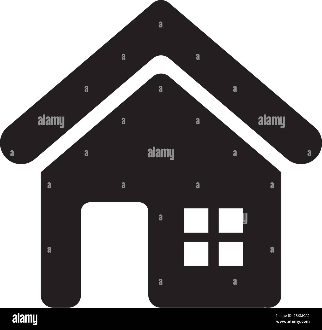 Home Vector icon illustration design template Stock Vector Image & Art ...